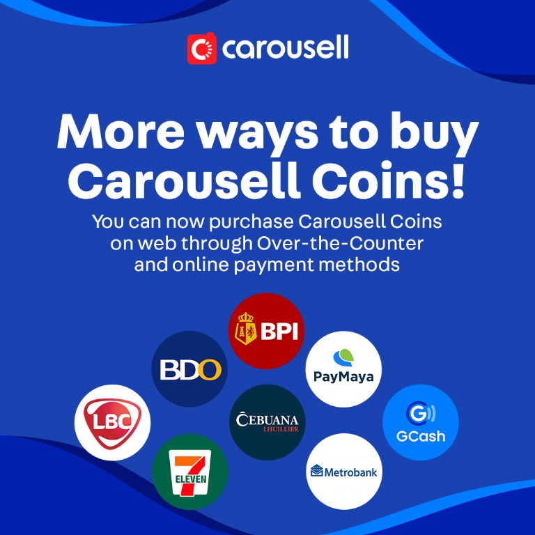 More Ways to Buy Carousell Coins, Community on Carousell