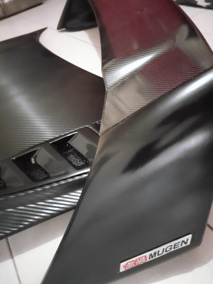 Mugen Spoiler, Car Accessories, Accessories on Carousell