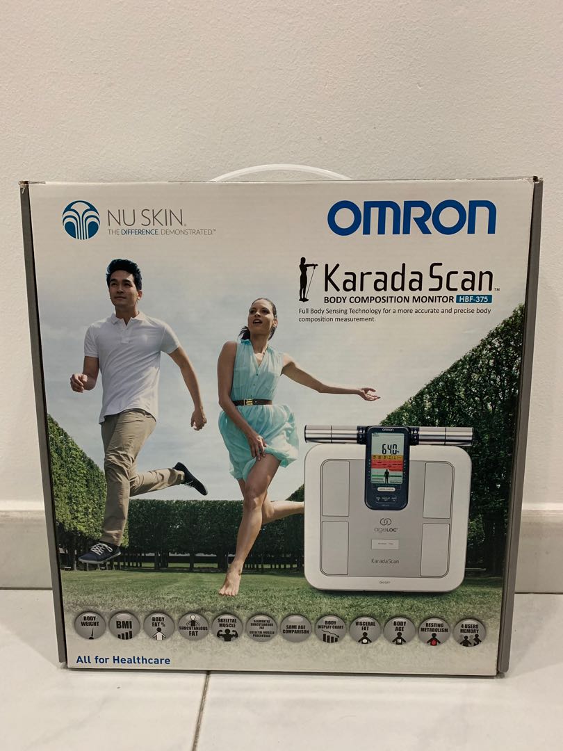 Omron Karada scan HBF-375, Health & Nutrition, Health Monitors ...