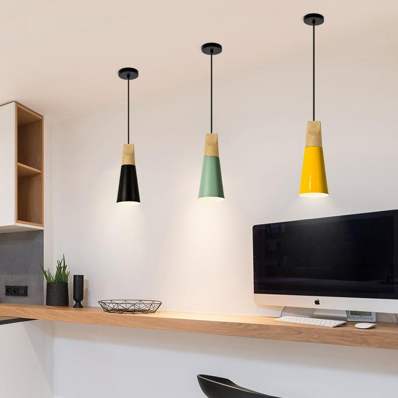 SKU:1672-Pastel pendant lights, Furniture & Home Living, Lighting ...
