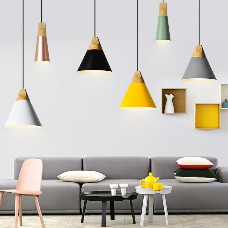 SKU:1672-Pastel pendant lights, Furniture & Home Living, Lighting ...