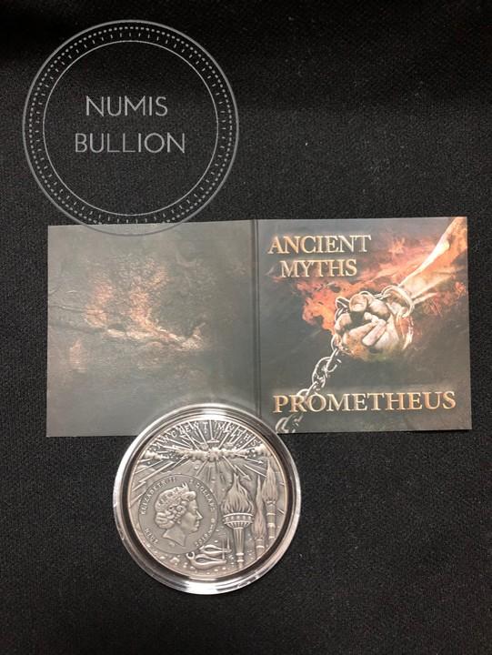 Prometheus Ancient Myth 2 Oz Silver Coin, Hobbies & Toys, Memorabilia ...