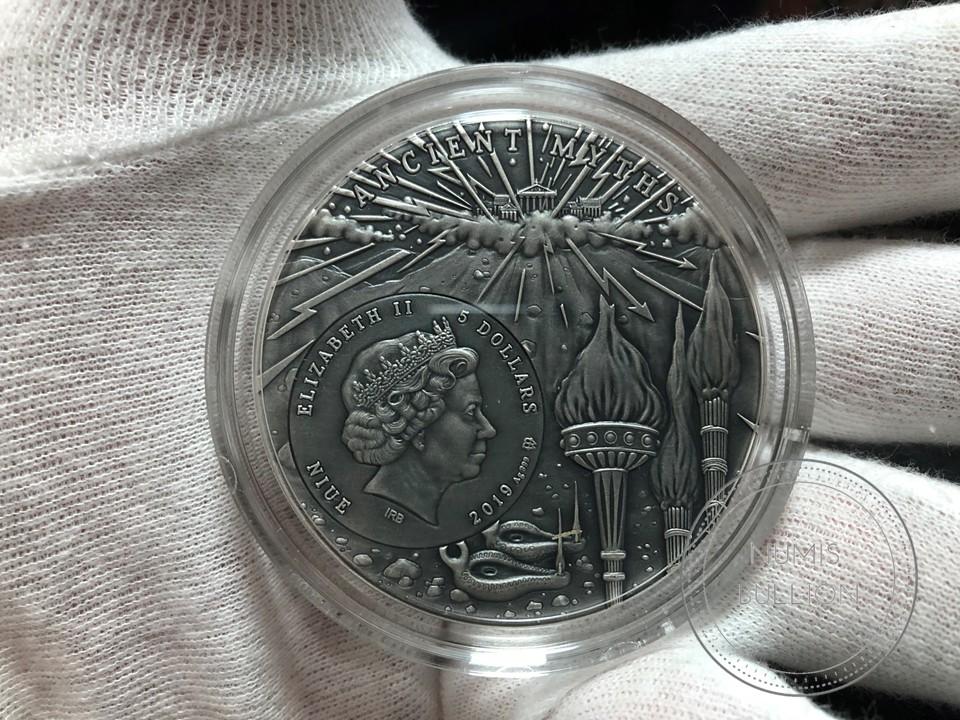Prometheus Ancient Myth 2 Oz Silver Coin, Hobbies & Toys, Memorabilia ...