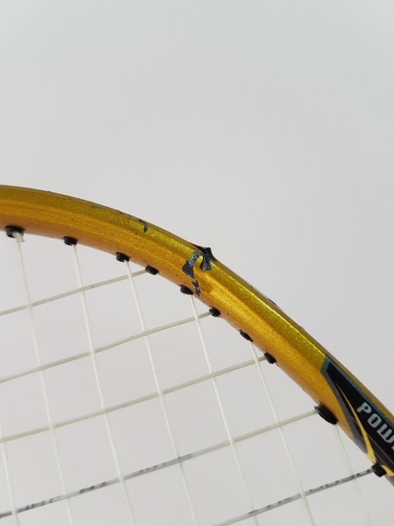 Racket Repair Badminton Tennis Squash (Cracked), Sports Equipment ...
