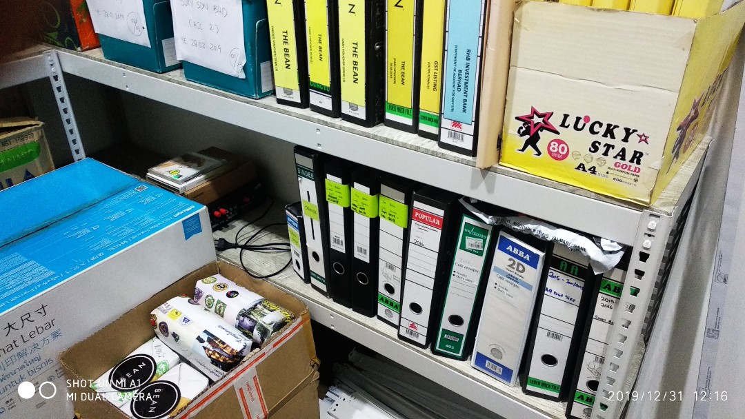 Rak Simpan File Dan Document ( Boltless Rack ), Furniture & Home Living ...