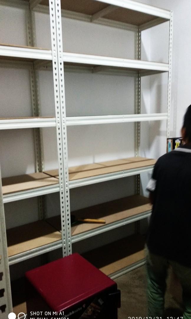 Rak Simpan File Dan Document ( Boltless Rack ), Furniture & Home Living ...