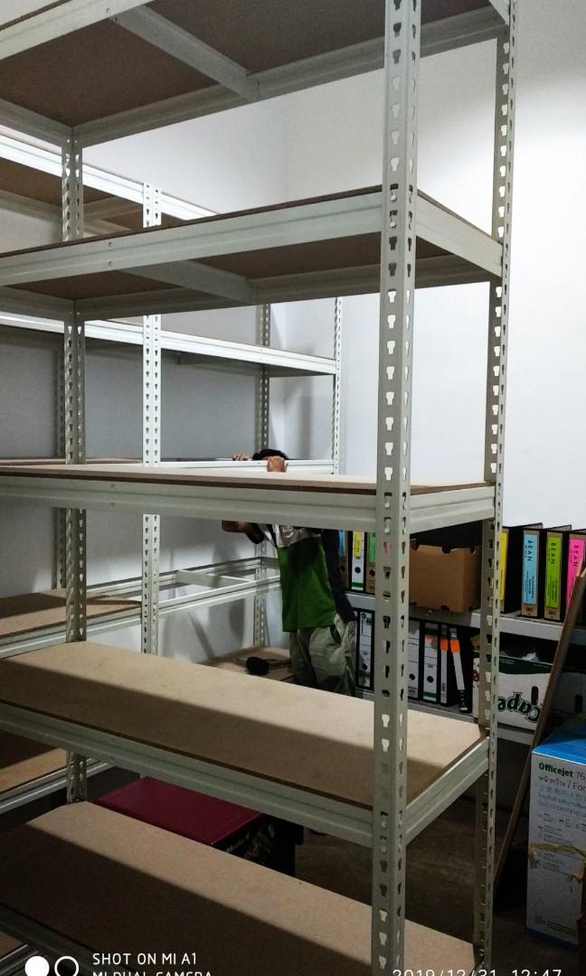 Rak Simpan File Dan Document ( Boltless Rack ), Furniture & Home Living ...