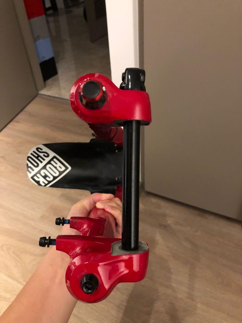 Rockshox Lyrik RC2 fork (boxxer red), Sports Equipment, Bicycles ...