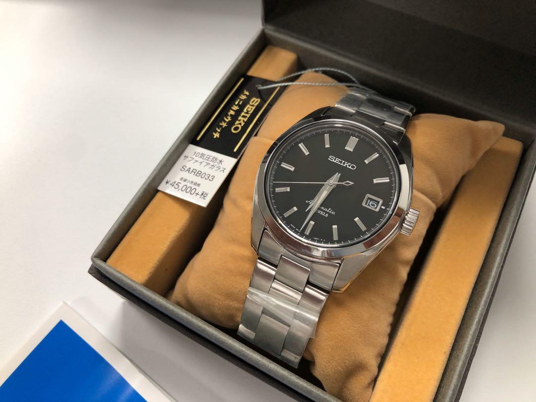 Seiko SARB033 not 035 rolex tudor omega patek oris, Men's Fashion ...