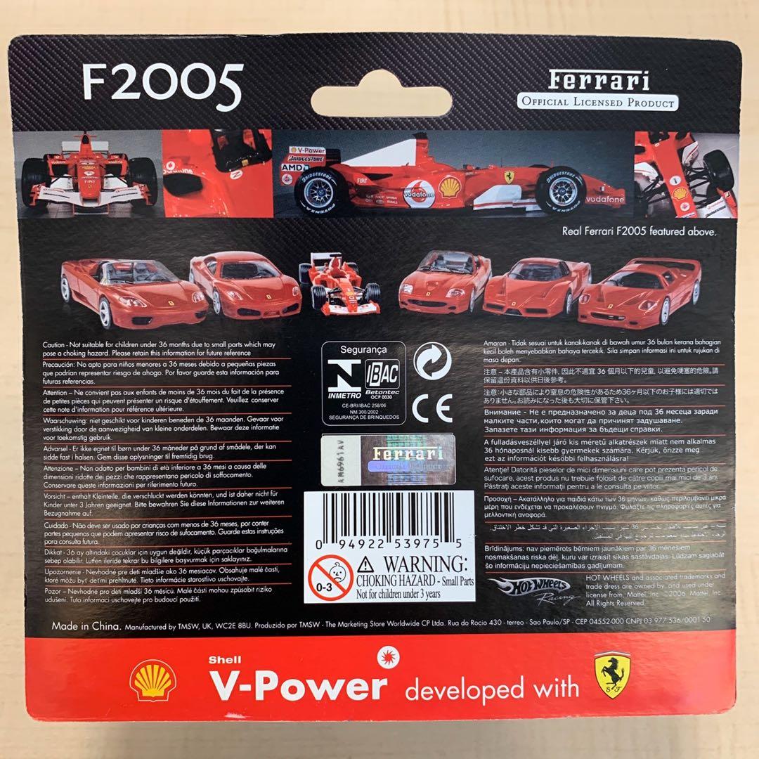 Shell V-Power Ferrari F2005 1:38, Toys & Games, Others on Carousell