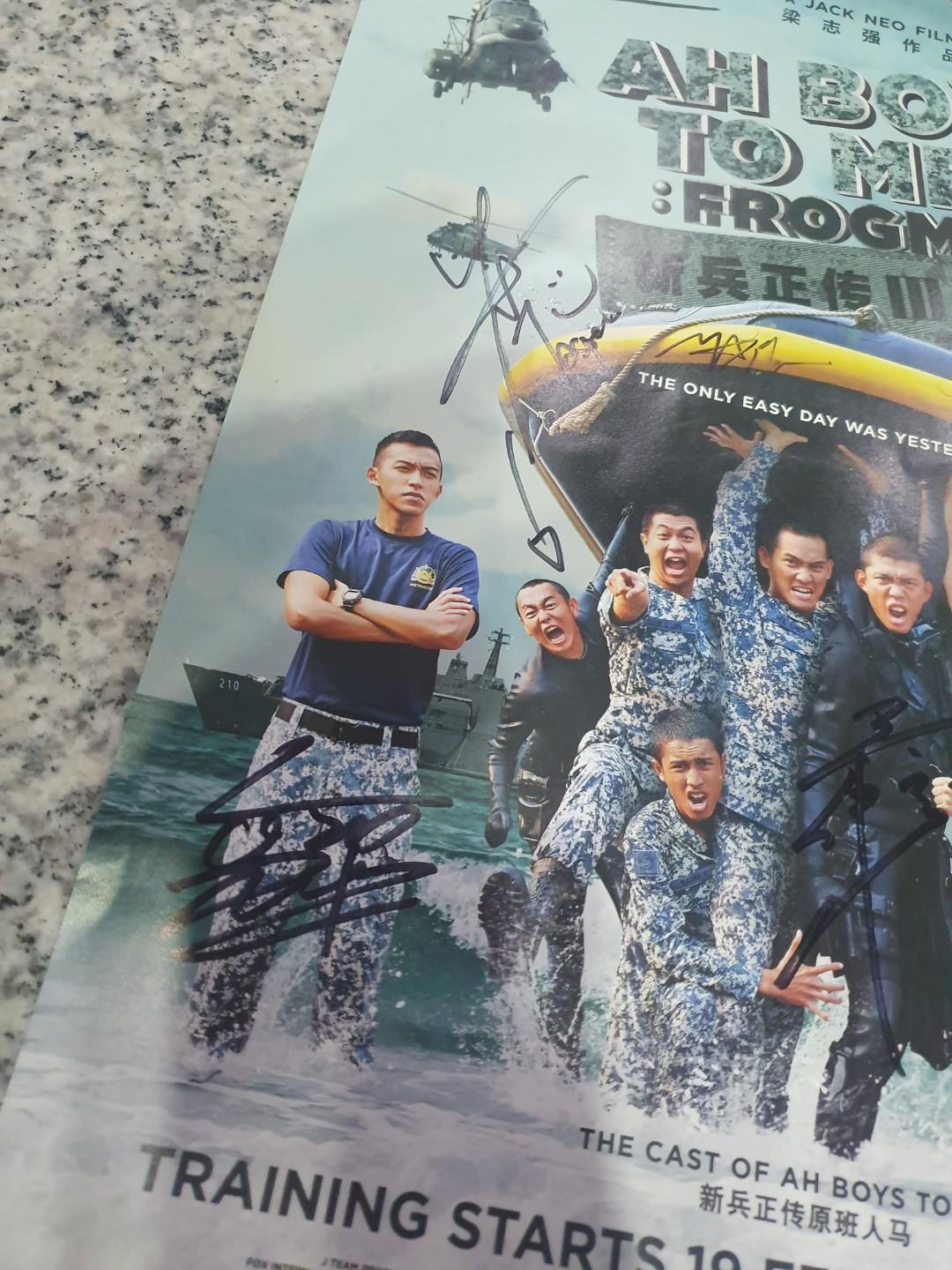 SIGNED Ah Boys to Men: Frogmen, Hobbies & Toys, Books & Magazines ...