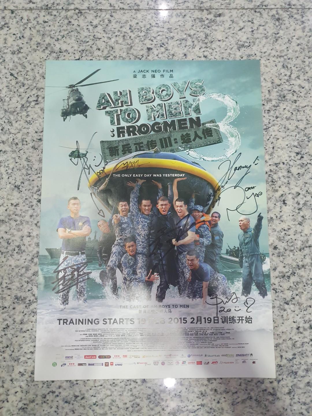 SIGNED Ah Boys to Men: Frogmen, Hobbies & Toys, Books & Magazines ...