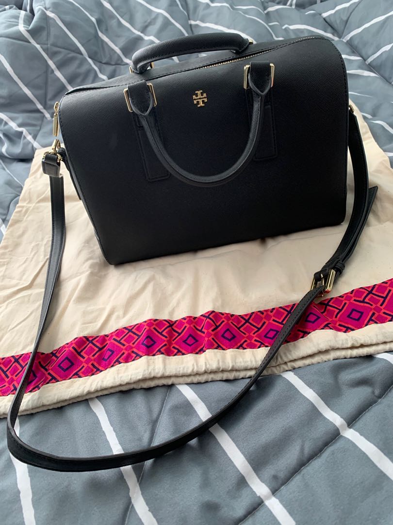 Tory Burch Boston Bag, 女裝, 手袋及銀包, 多用途袋 - Carousell