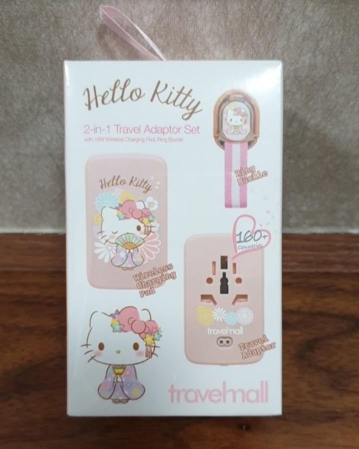 TRAVELMALL SWITZERLAND X HELLO KITTY 2-IN-1 WORLDWIDE TRAVEL ADAPTOR ...