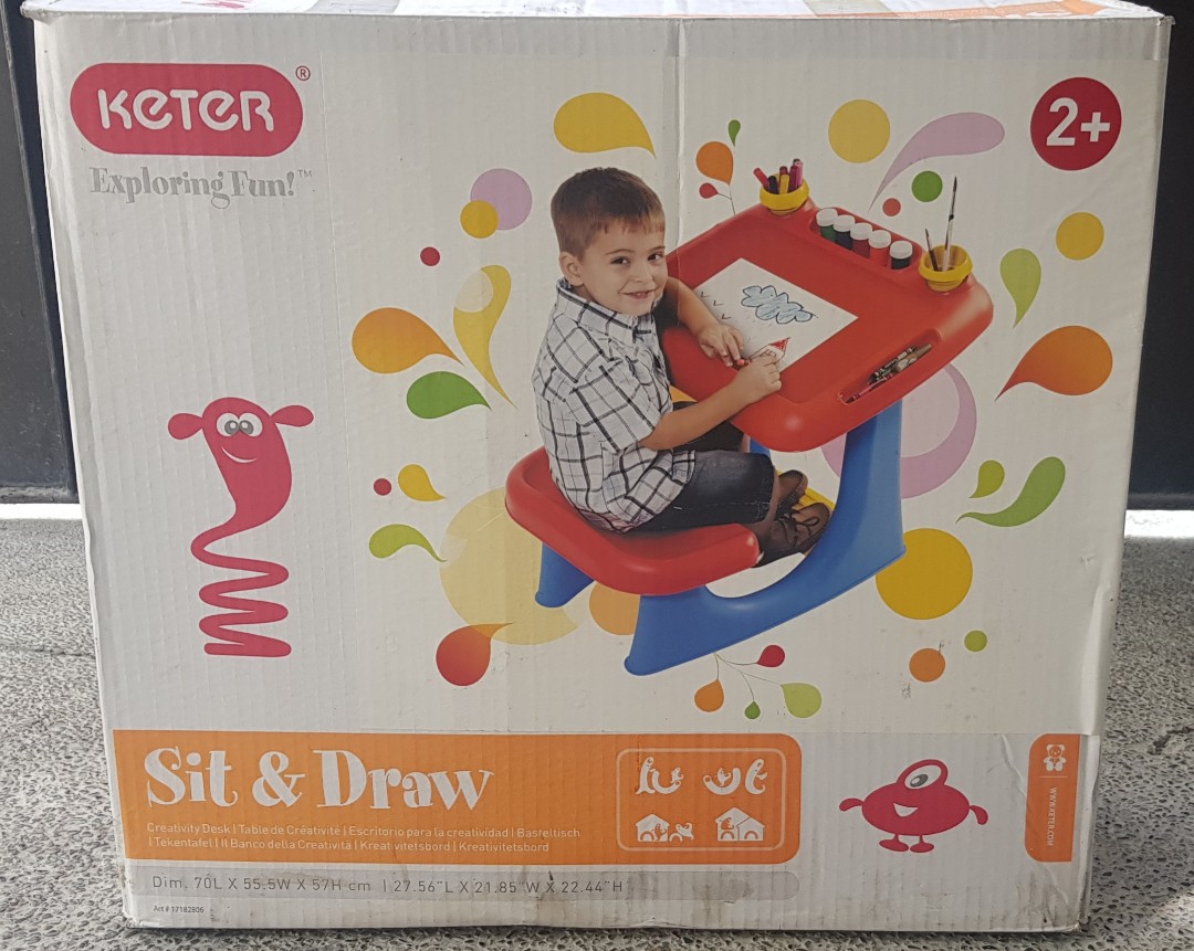 Writing Table, Babies & Kids, Infant Playtime on Carousell