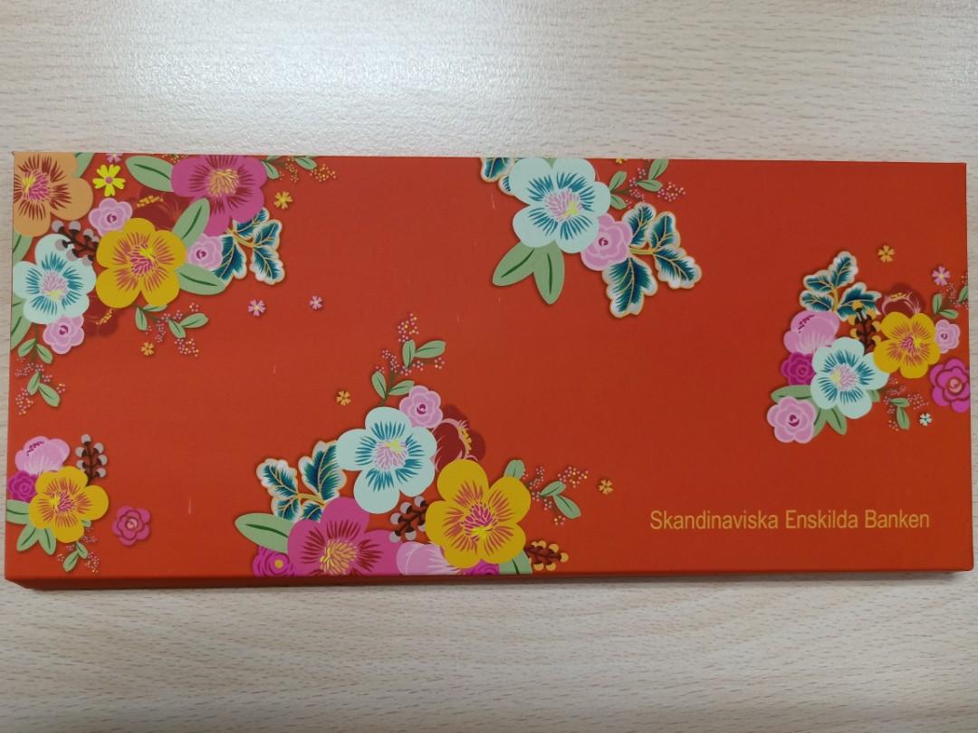 Year 2020 SEB Red Packet Rare Bank Angbao Skandinaviska Enskilda Banken ...
