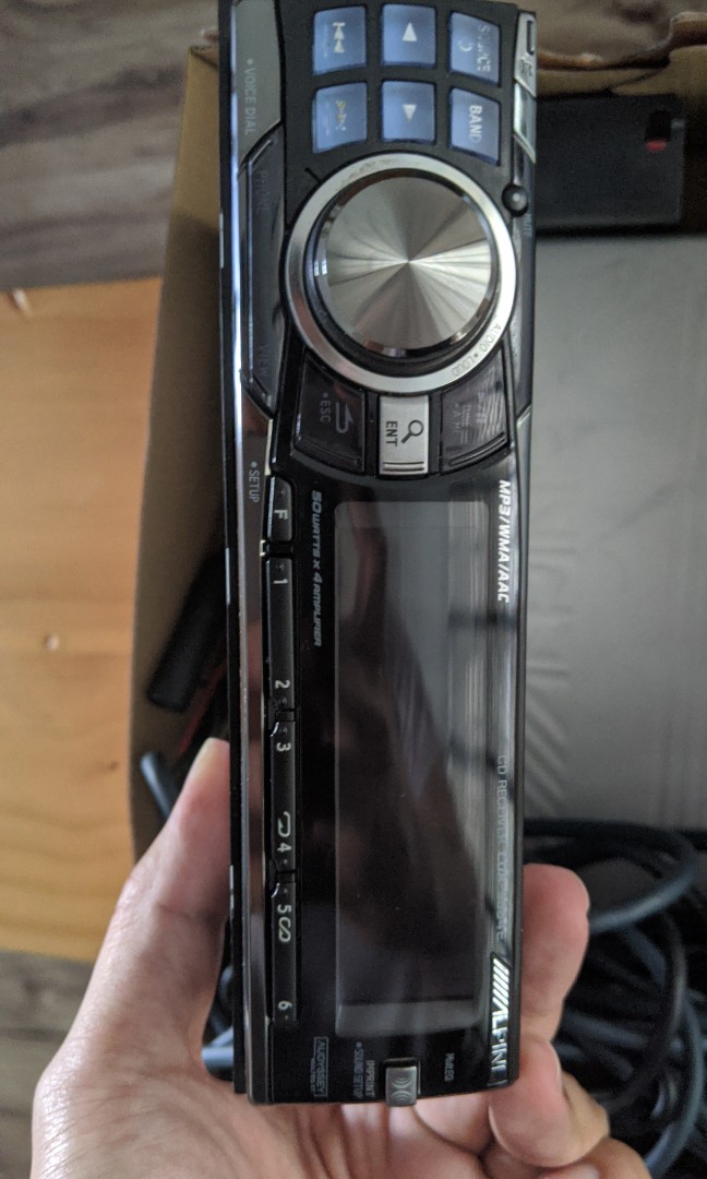 Alpine car radio head unit, Audio, Portable Music Players on Carousell