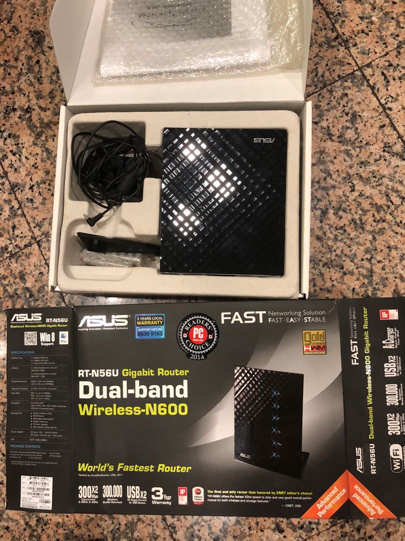 Asus RT-N56U Router, Computers & Tech, Parts & Accessories, Networking ...
