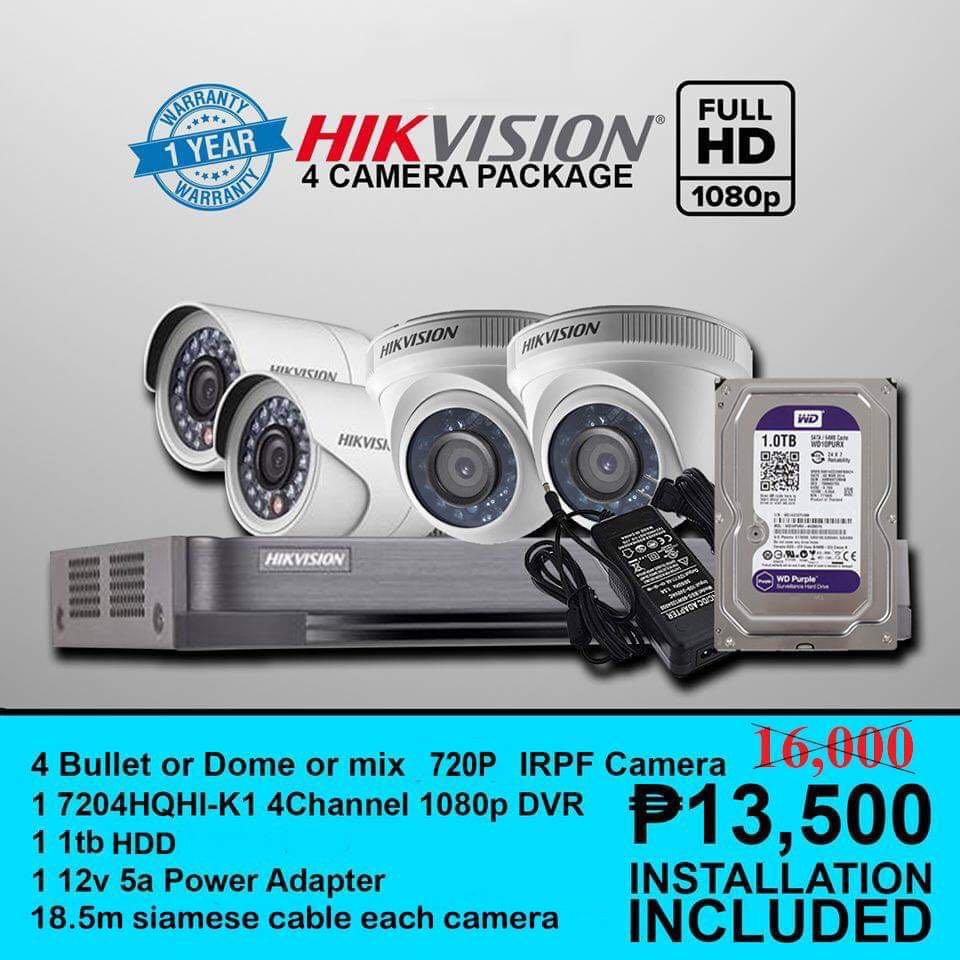 CCTV! Hikvision promo promo, Furniture & Home Living, Security & Locks ...