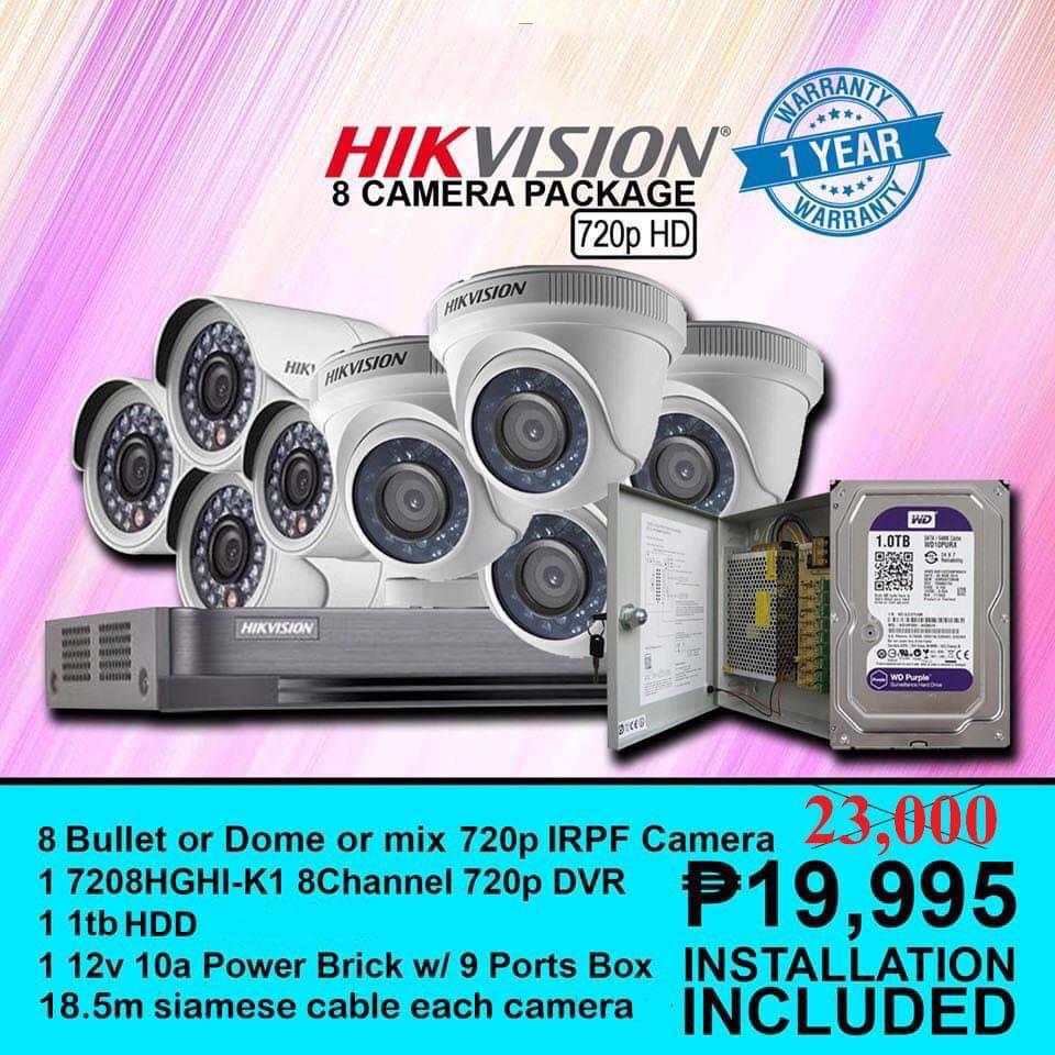 CCTV! Hikvision promo promo, Furniture & Home Living, Security & Locks ...