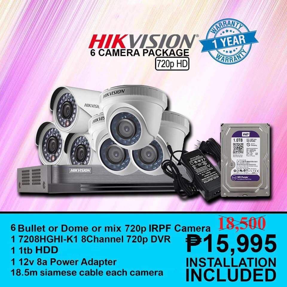 CCTV! Hikvision promo promo, Furniture & Home Living, Security & Locks ...