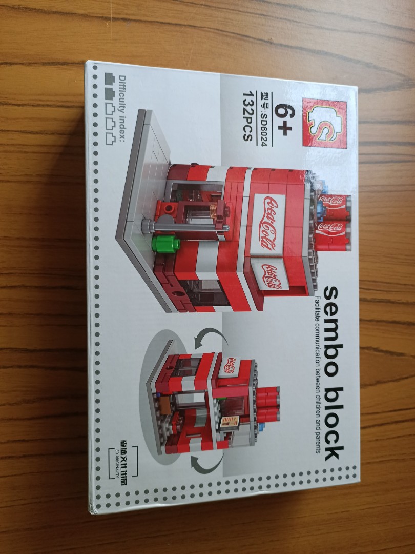 Coca cola sembo block, Hobbies & Toys, Toys & Games on Carousell