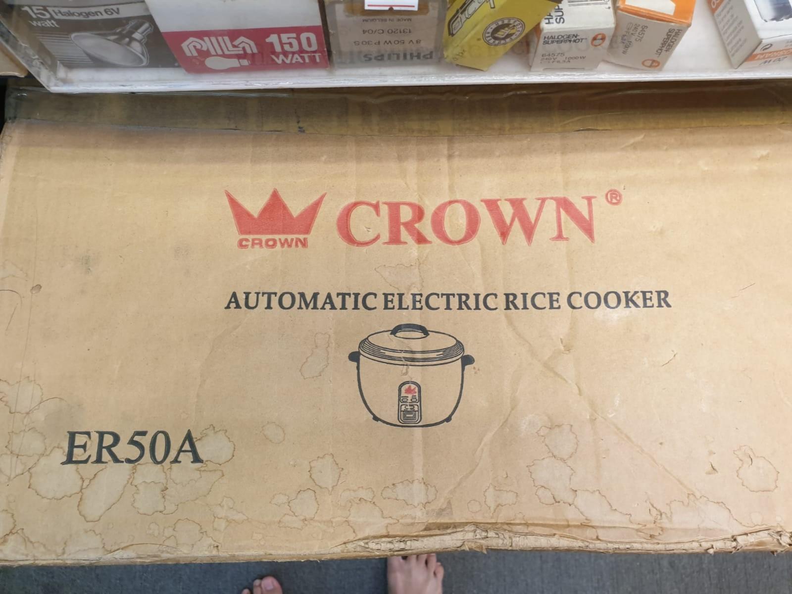 Crown Electric Rice Cooker, TV & Home Appliances, Kitchen Appliances ...