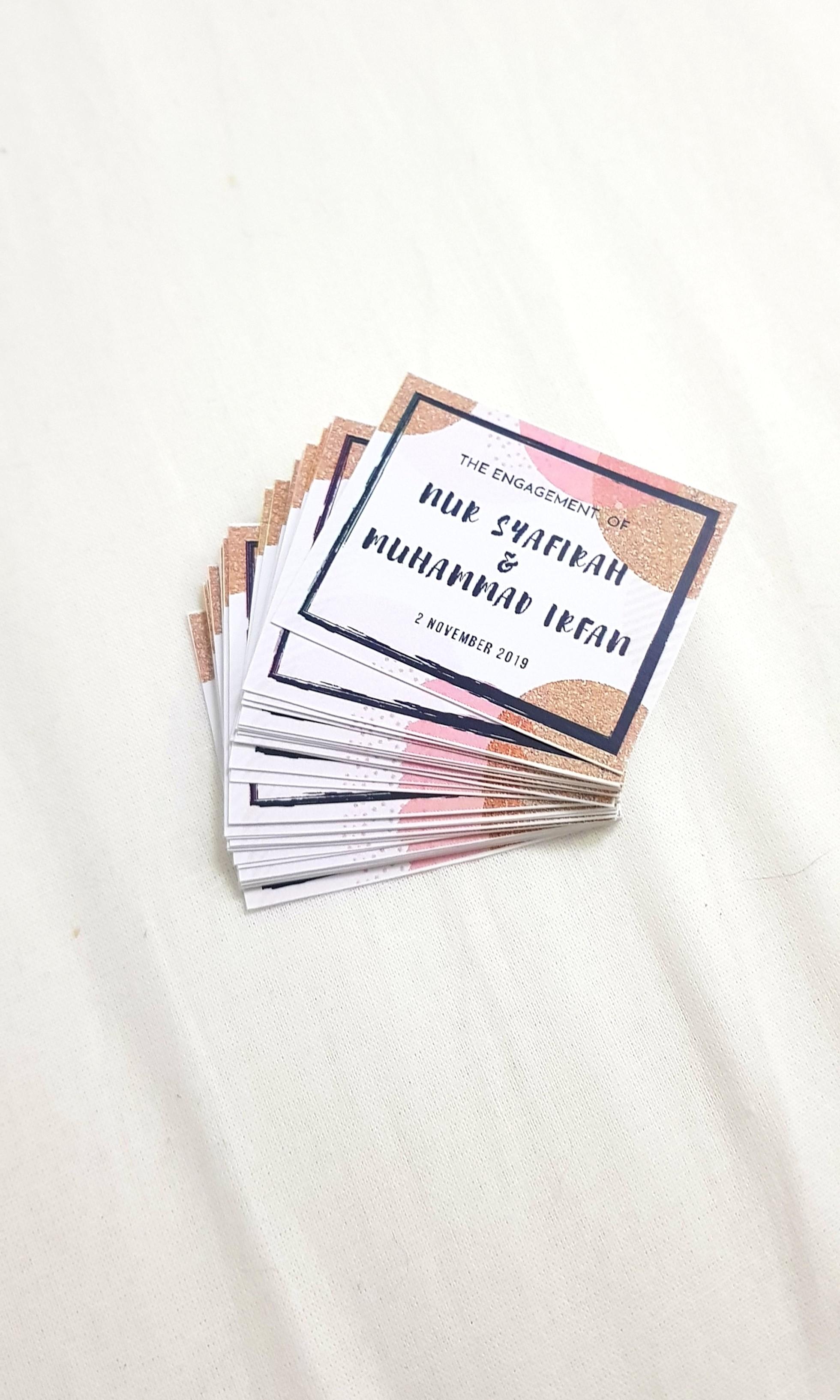 Customised Engagement Tags, Hobbies & Toys, Stationery & Craft ...