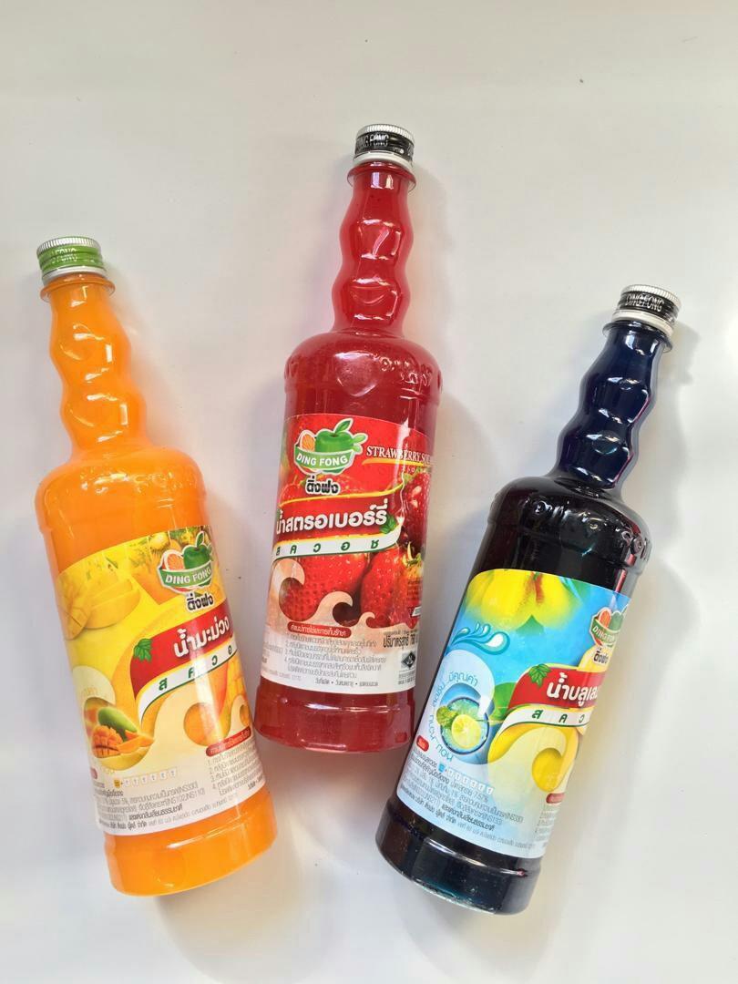 Din fong fruit squash / fruit syrup, Health & Nutrition, Health ...