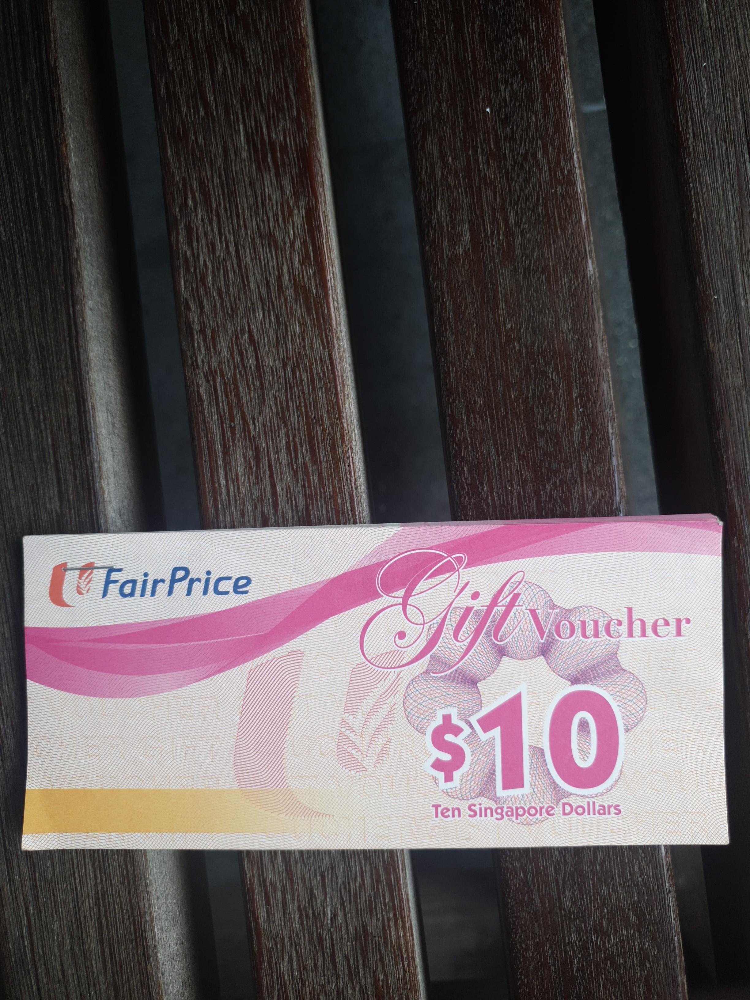 FAIRPRICE VOUCHER, Tickets & Vouchers, Vouchers on Carousell