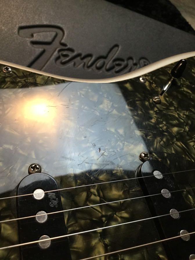 Fender American Deluxe Stratocaster 2009 Inca Silver USA, Hobbies ...