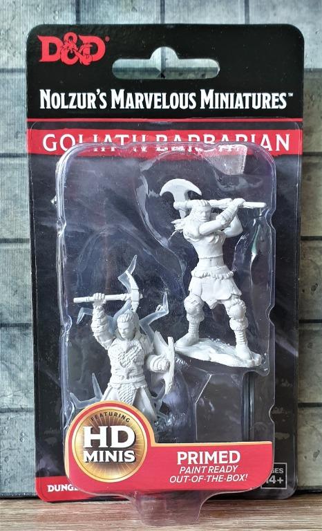 Goliath Barbarian (female) - Dungeons & Dragons Miniatures, Hobbies ...