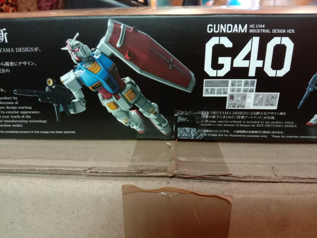 HG 1/144 G40 Gundam industrial design version, Hobbies & Toys ...
