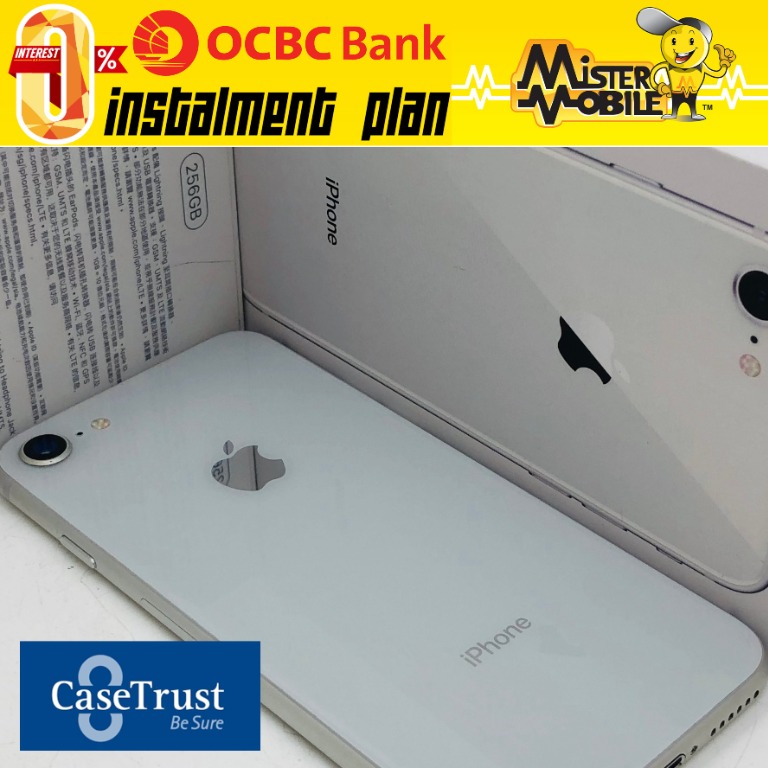 iPhone 8 256GB Silver iP8 White 8 256 Used Apple Local, Mobile Phones ...