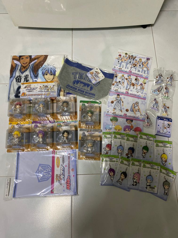 Kuji: Kuroko Teiko Junior High School Complete Set, Hobbies & Toys ...