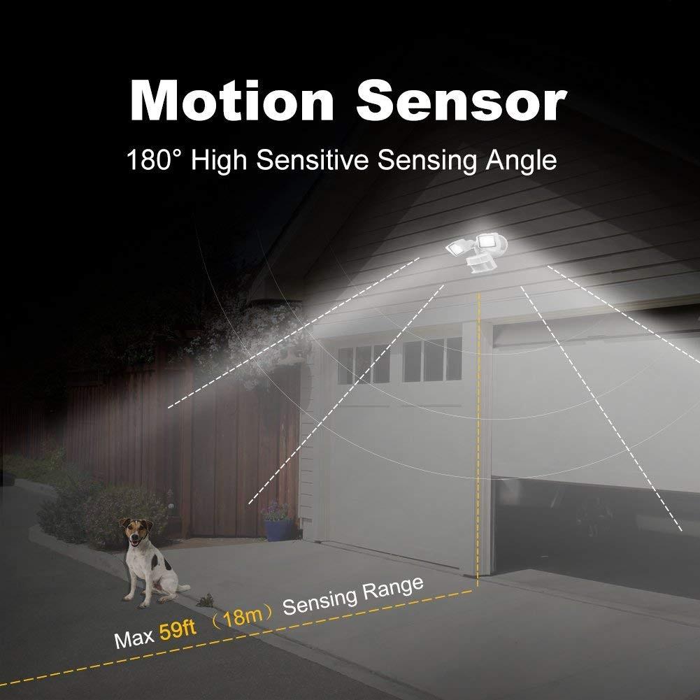 Lightway 20 Watts AC 220V PIR Motion Sensor Security Light Floodlight ...