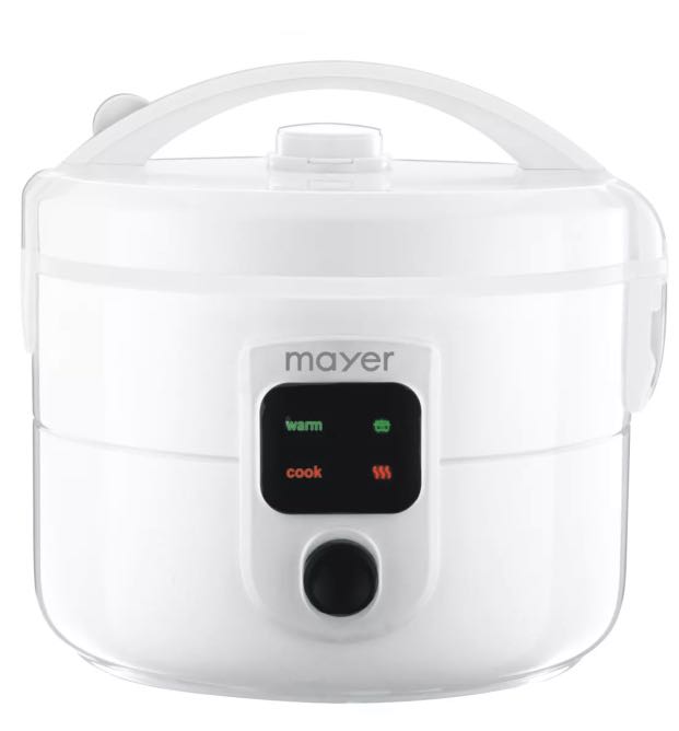 Mayer Rice Cooker 1.2L MMRC12, TV & Home Appliances, Kitchen Appliances ...