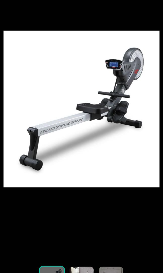 Motorised Rowing Machine BodyWorx KR800 Mag Air Rower, Sports Equipment ...