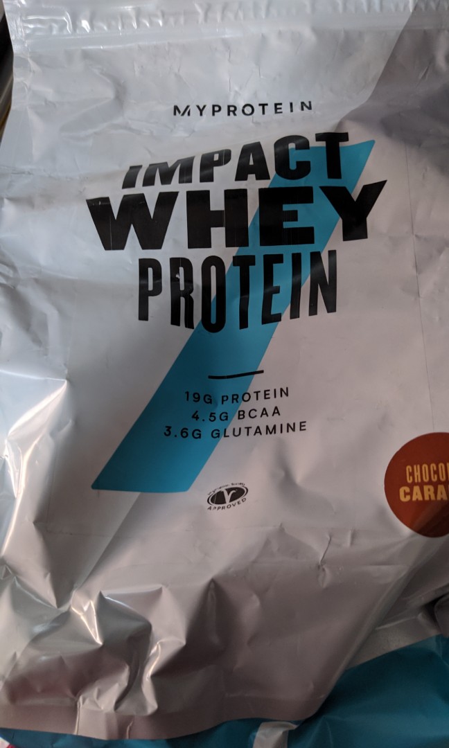 myprotein Protein powder Chocolate caramel, Health & Nutrition, Health ...