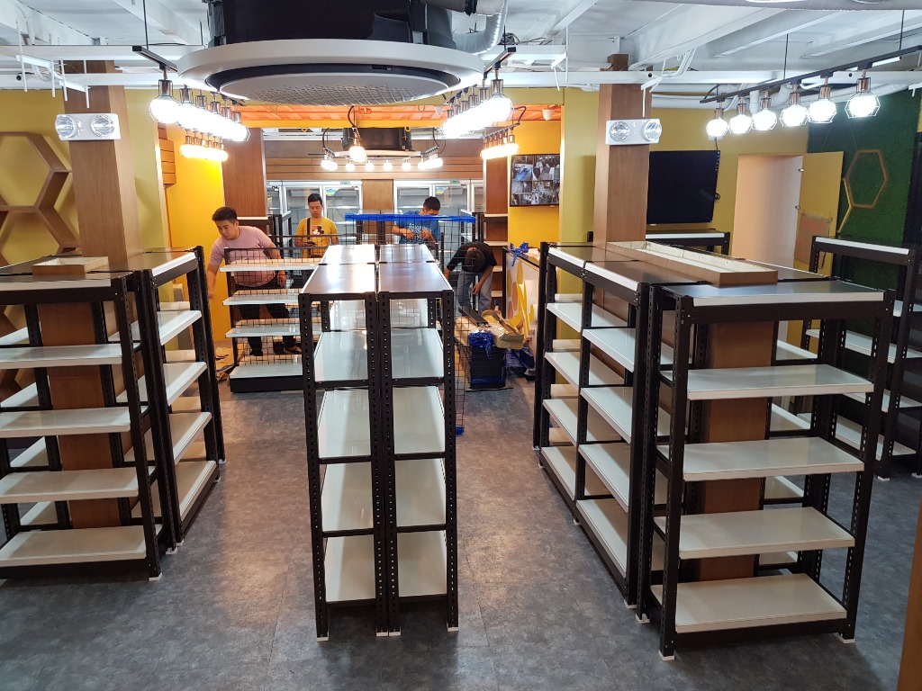 Office Steel rack furniture racking system made in korea boltless type ...