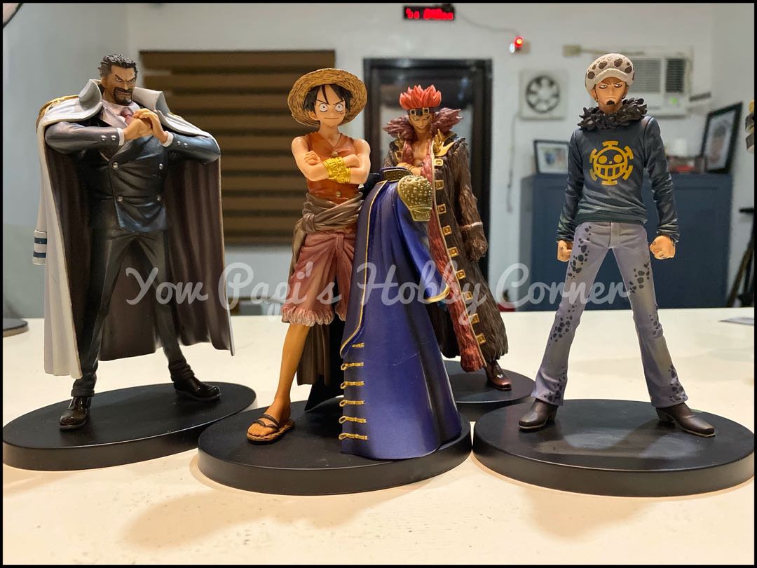 ONE PIECE GLM Grandline Men LUFFY KID LAW GARP , Hobbies & Toys, Toys ...