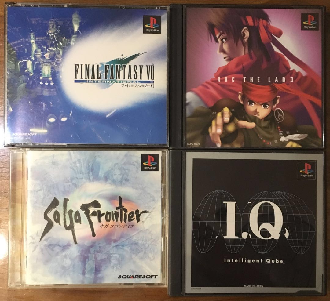 Original Playstation 1 (PS1) Games JAP version (Part 2), Video Gaming ...