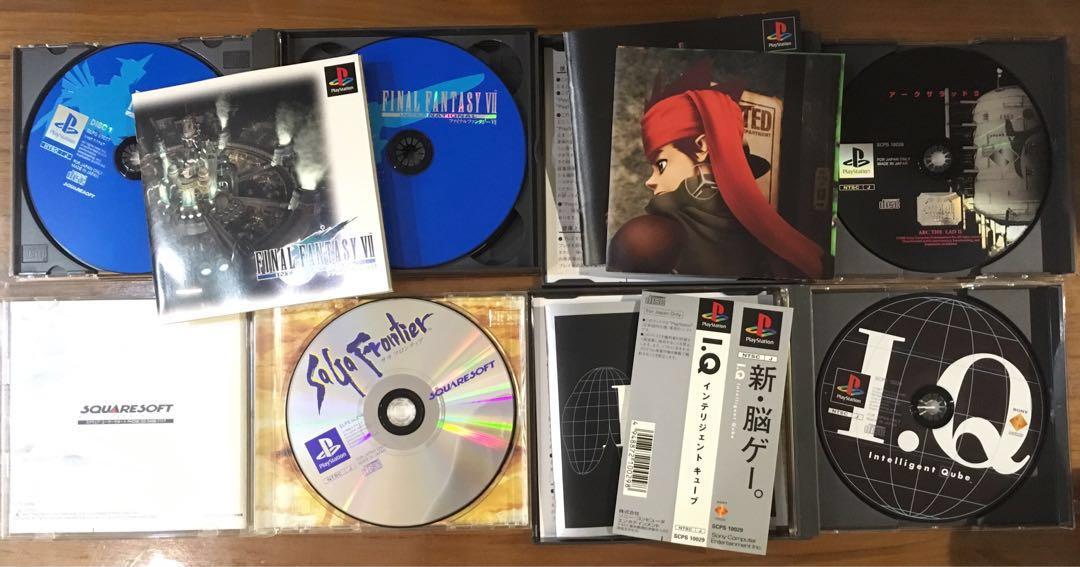 Original Playstation 1 (PS1) Games JAP version (Part 2), Video Gaming ...