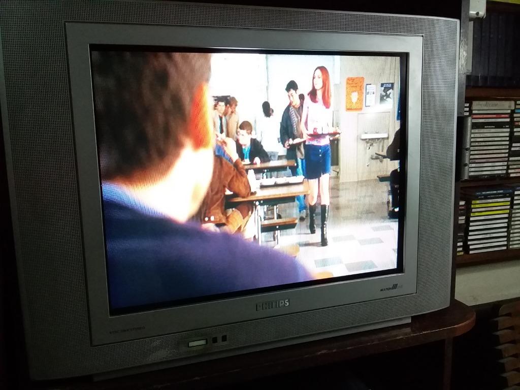 PHILIPS 20" CRT TV, TV & Home Appliances, TV & Entertainment, TV on ...