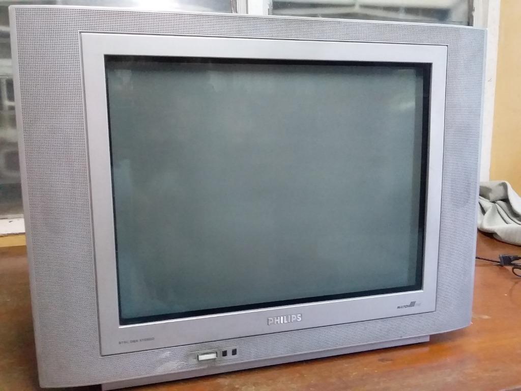 PHILIPS 20" CRT TV, TV & Home Appliances, TV & Entertainment, TV on ...