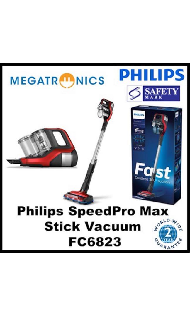 PHILIPS Speedpro Max Handstick Vacuum FC6823 25.2V, TV & Home ...