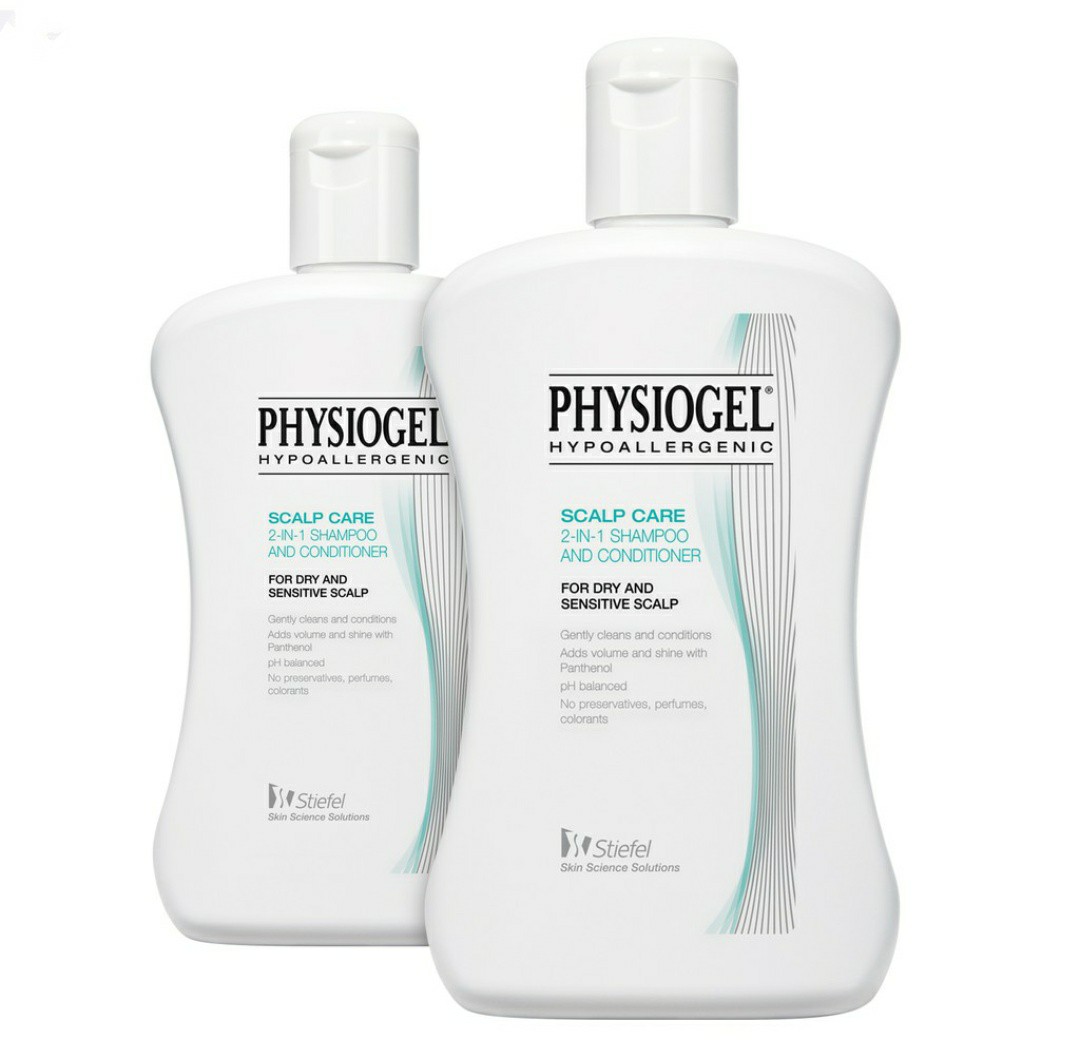 Physiogel Scalp Care 2-In-1 Shampoo and Conditioner for Dry, Sensitive ...
