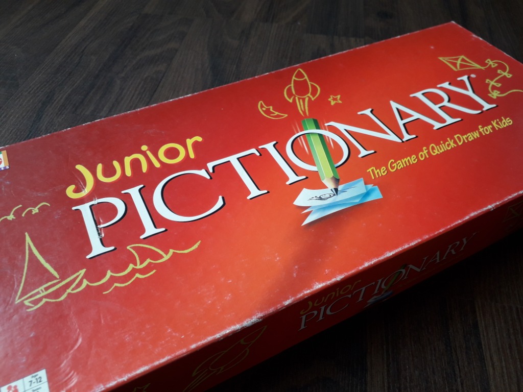 Pictionary board game for sale, Hobbies & Toys, Toys & Games on Carousell