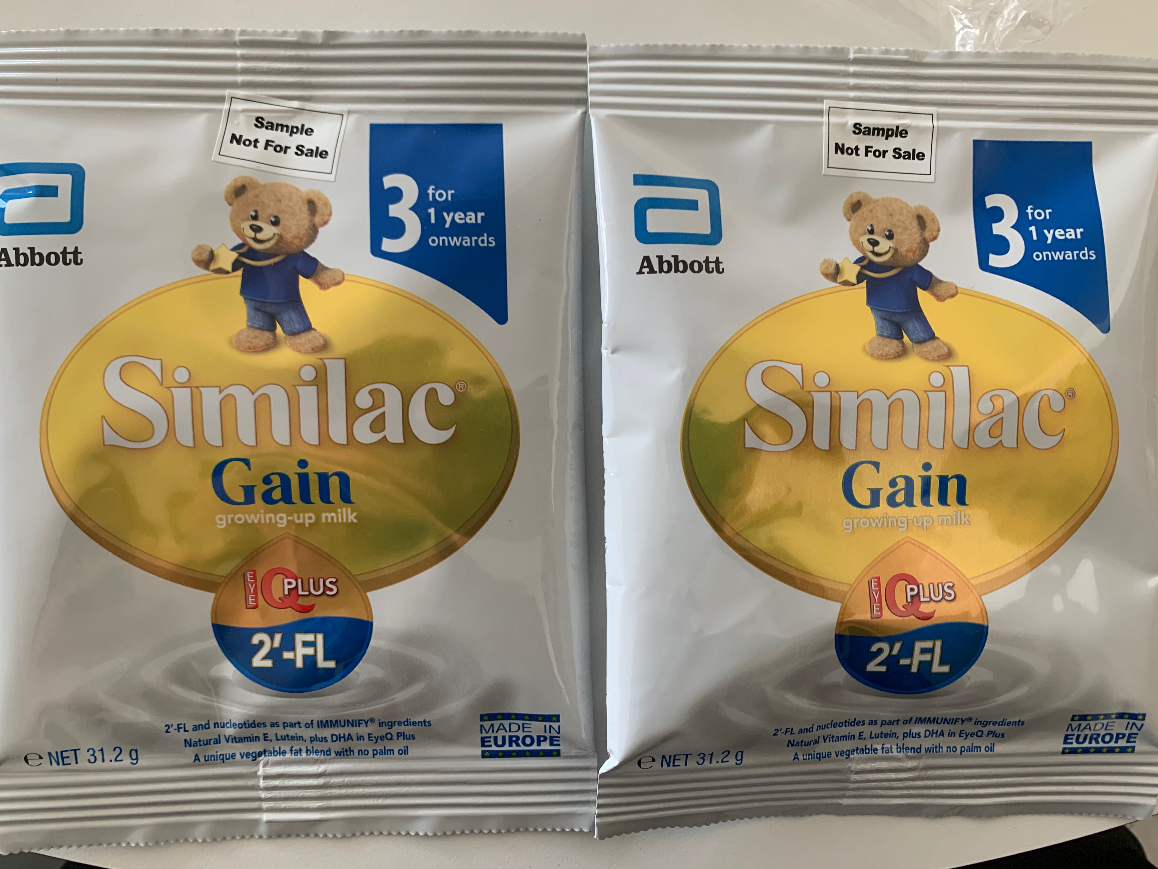 Similac Stage 3, 2 packets , Babies & Kids, Bathing & Changing, Diapers ...