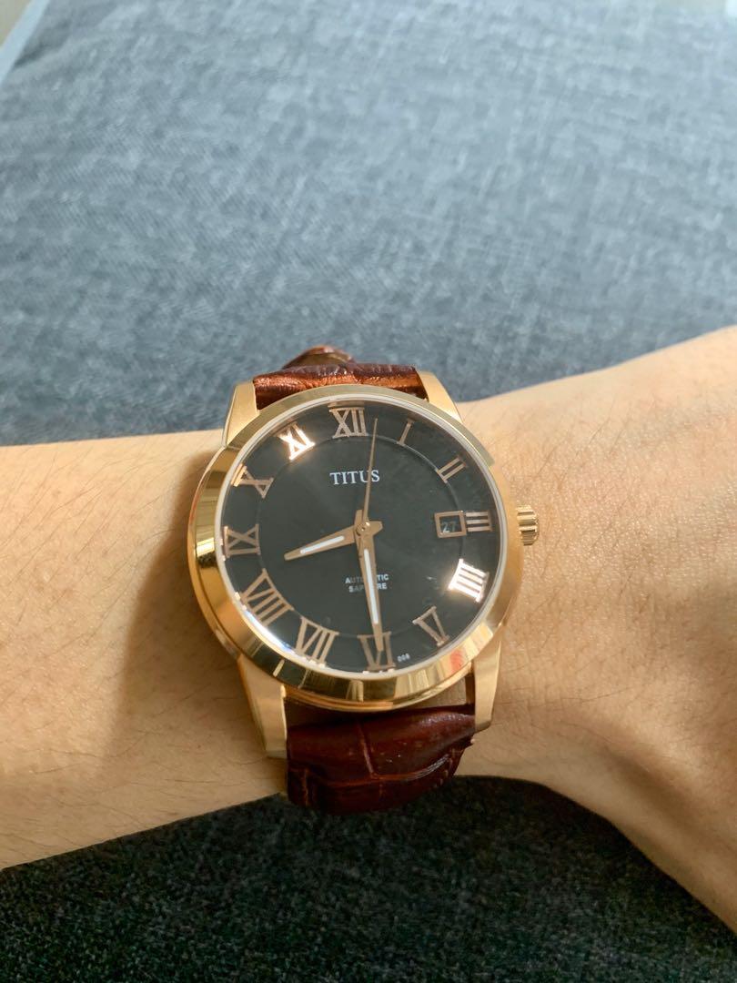 Titus Automatic Watch (37mm), Luxury, Watches on Carousell